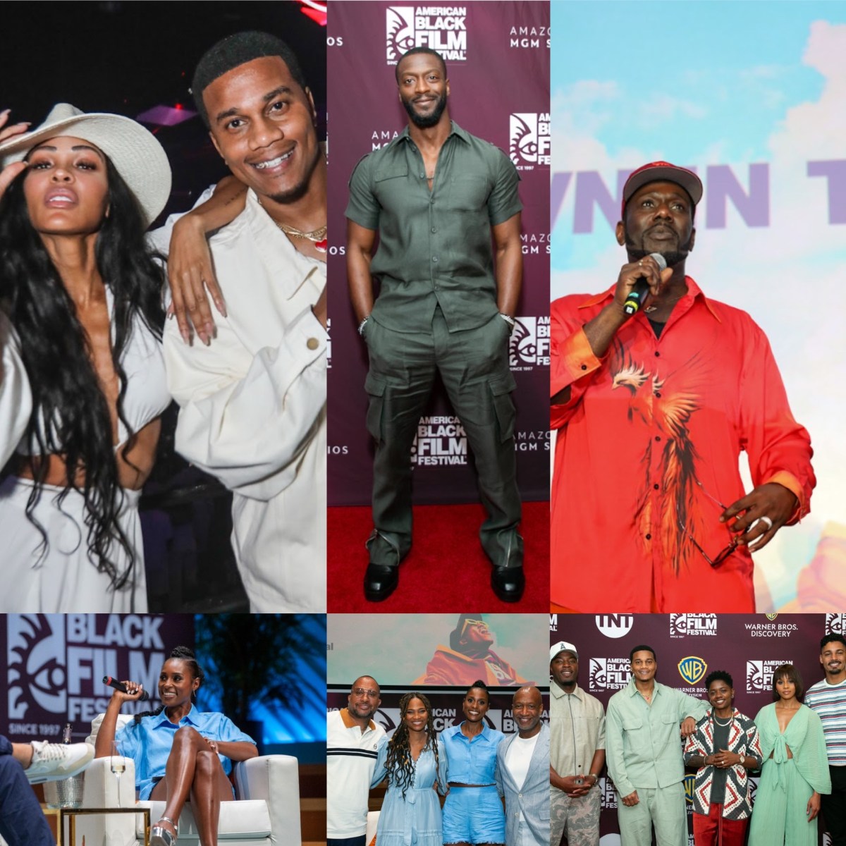 ISSA RAE, KENYA BARRIS, ALDIS HODGE, CAST OF “ALL AMERICAN,” NICCO ...