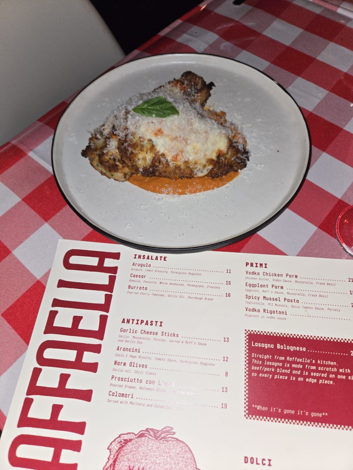 Raffaella Restaurant Toronto -“a Hidden Gem!”-Wed.,Jan.22nd,2025 ...